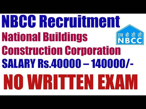 NBCC Recruitment | National Buildings Construction Corporation | Latest Job Notification