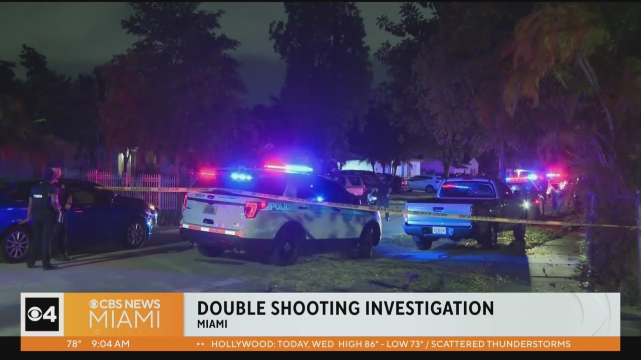 Miami police investigate deadly double shooting