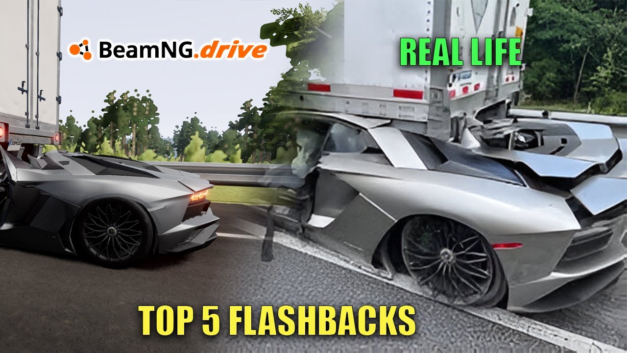 Top 5 FLASHBACKS compilation - Beamng Drive #compilation #kerosene