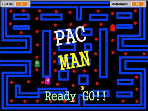 How To make a PACMAN game - PACMAN With Ghost - Scratch Tutorial - MAKE your OWN
