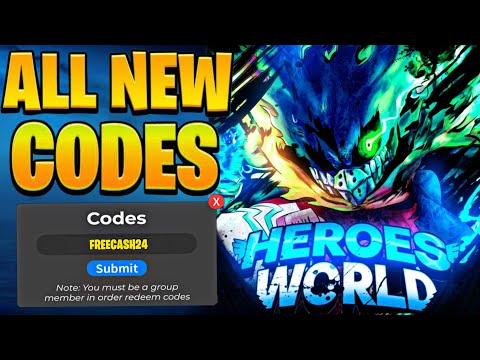 *NEW* ALL WORKING CODES FOR HEROES WORLD IN NOVEMBER 2024! ROBLOX HEROES WORLD CODES