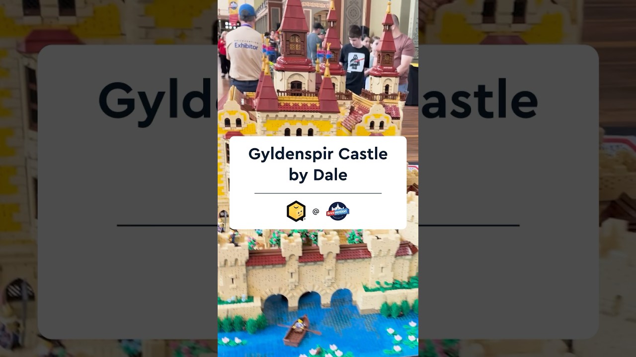Brickvention 2024: Gyldenspir Castle by Dale