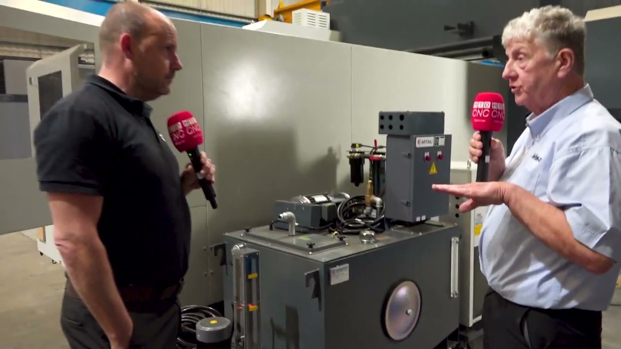 We tour this huge double column machine