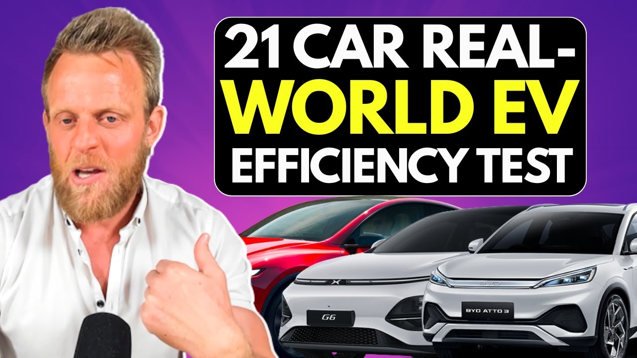 21 Car EV Efficiency Test in China - Tesla 1st, BYD Gets Shocking Result