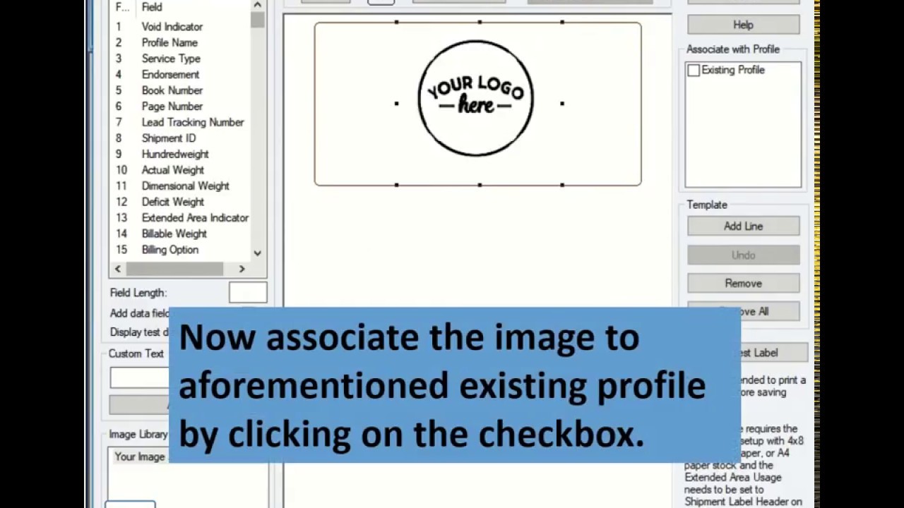 UPS WorldShip - Create Branded Labels