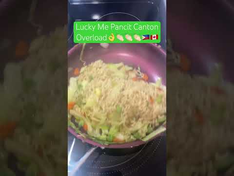 Easy to Cook Lucky Me Pancit Canton #luckyme #pancitcanton #foodlover #buhaycanada🇨🇦