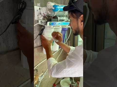 How to change Ro plant filter at home in second grade #rosystem #waterfilteration #roplant #filter
