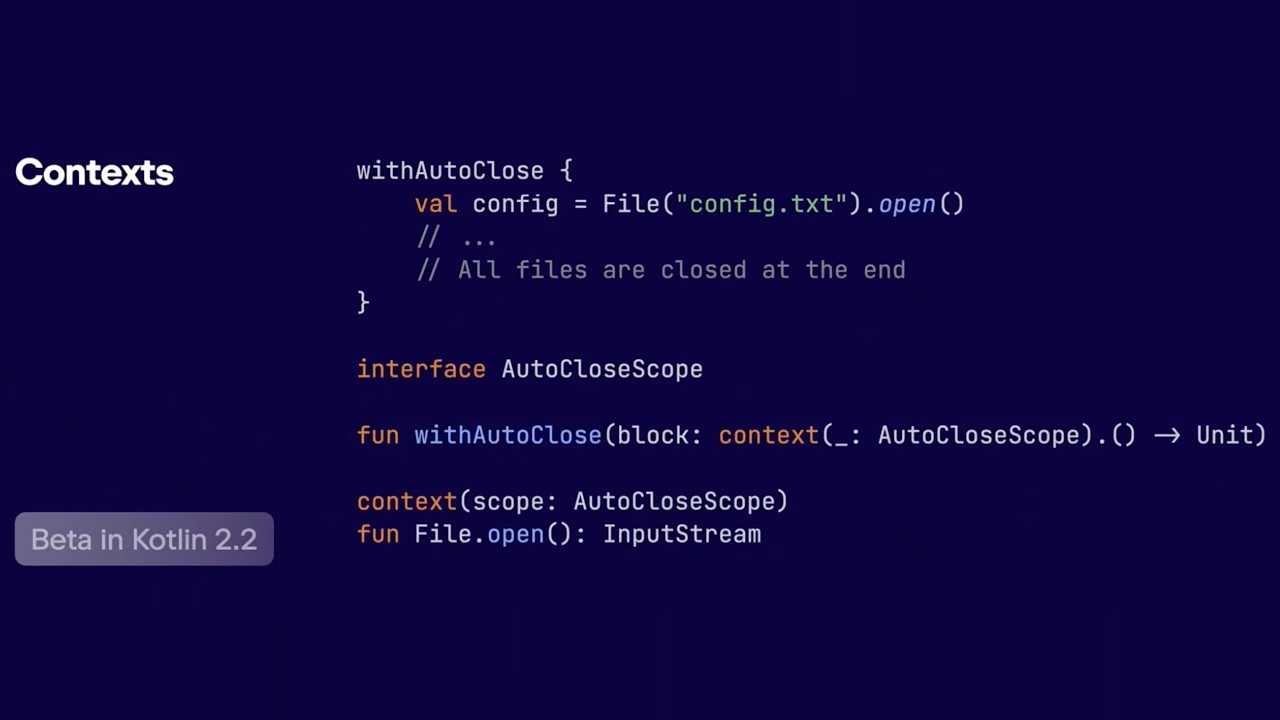 KotlinConf’24 Keynote Snippets: Upcoming Language Features