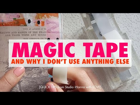 The BEST TAPE for JOURNALING | Quick Tips from iHanna