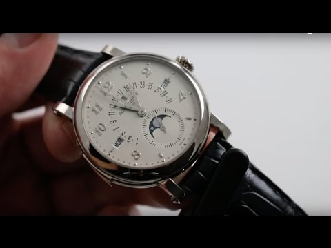 Patek Philippe Grand Complication Minute Repeater Perpetual Calendar 5213G-010 Watch Review