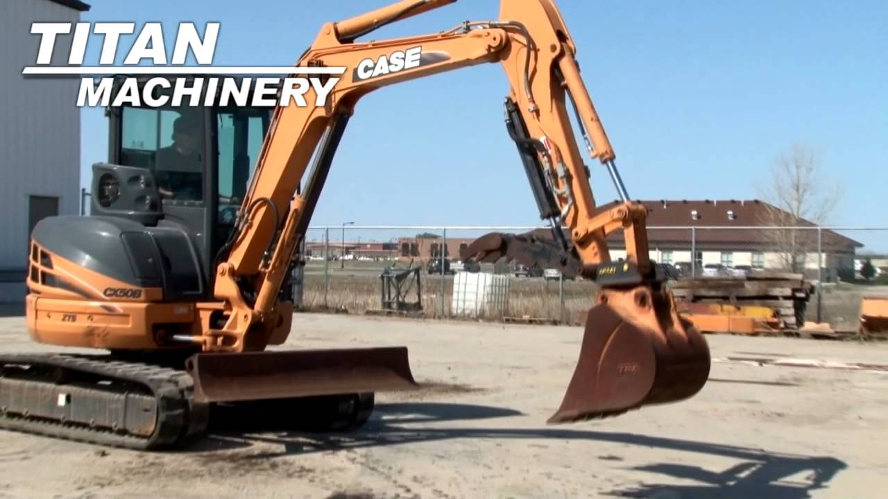 Case CX50B Excavator-Track For Sale