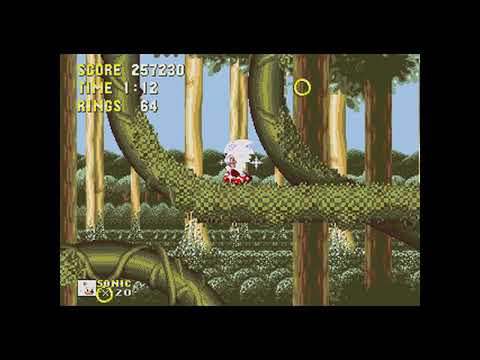 WHITE SONIC IN SONIC THE HEDGHOG 3 AND KNUCKLES PARTE 4