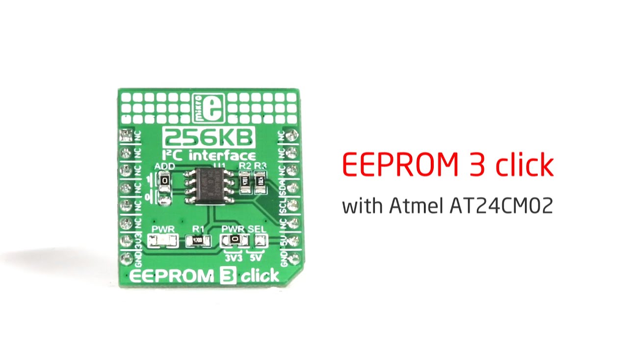 EEPROM 3 click - Example