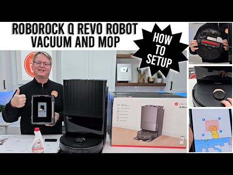 Roborock Q Revo Robot Vacuum and Mop HOW to SET UP