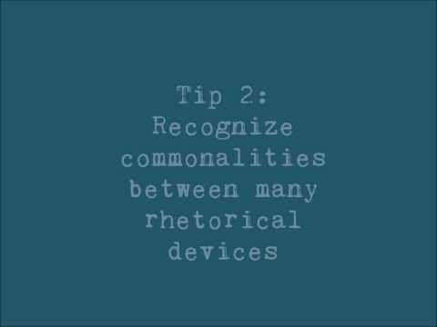 Identifying Rhetorical Devices