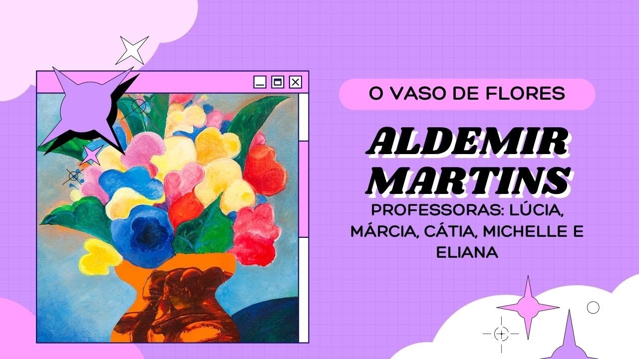 O VASO DE FLORES ALDEMIR MARTINS