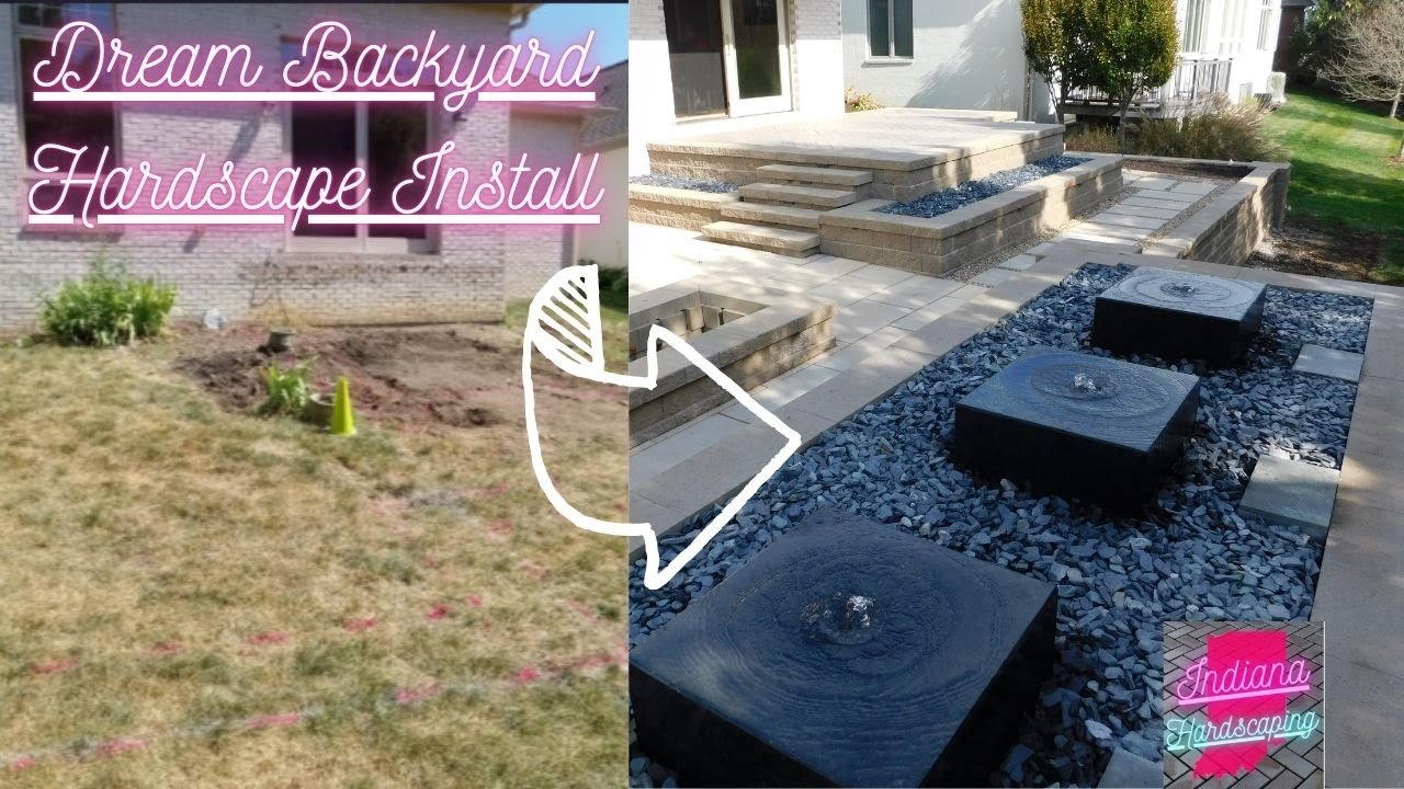 Dream Backyard Hardscape Install