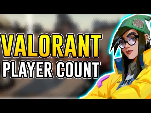 VALORANT PLAYER COUNT? - What is Valorant's Player Count, Live Viewers & Player Numbers Stats