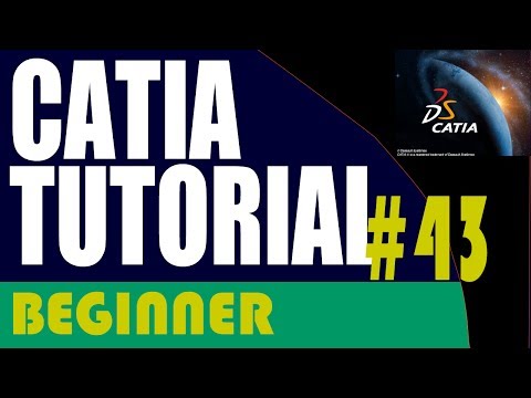 43 CATIA Beginner Tutorial: Edge Fillet Video Lecture - Learning CATIA ...