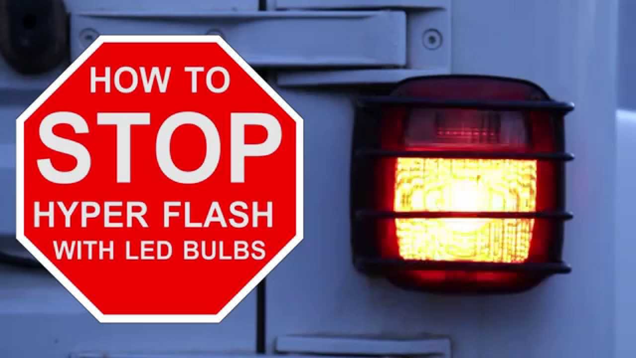How to Stop Hyper Flash with LED Bulbs