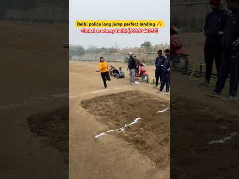 Delhi police girls 10 feet long jump 🚨🚨 || #delhipolice #longjump #physicalacademy