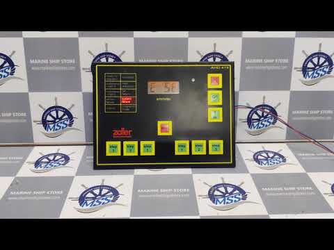 ZOLLER ELEKTROTECHNIK AHD 419 THRUSTER PROPELLER CONTROL PANEL - TESTING VIDEO