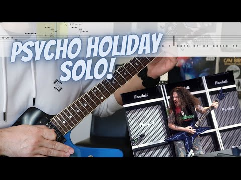 Pantera - Psycho Holiday Solo (with Guitar Tabs) - Dimebag Darrell