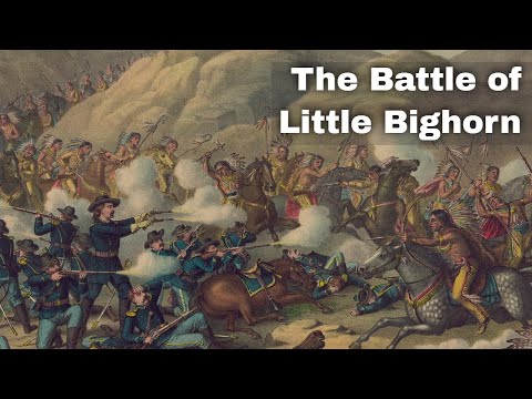 25th June 1876: Battle of Little Bighorn and 'Custer's Last Stand'