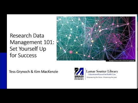 Research Data Management 101: Set Yourself up for Success