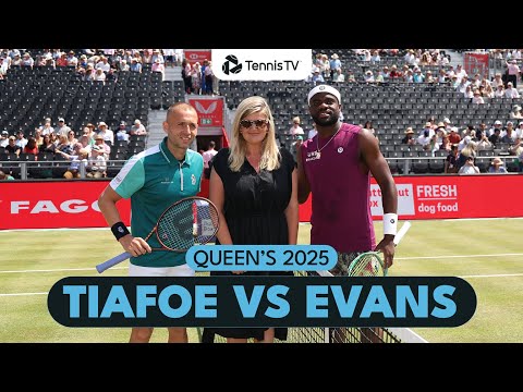 Frances Tiafoe vs Dan Evans Match Highlights | Queen's 2025