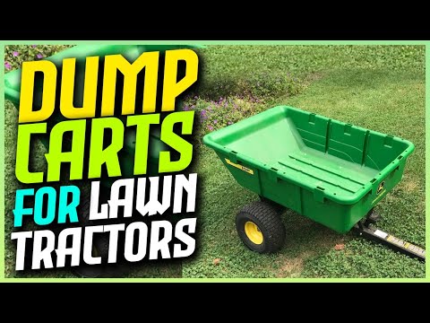 The BEST Dump Cart for Lawn Tractors in 2025 (Top Picks)