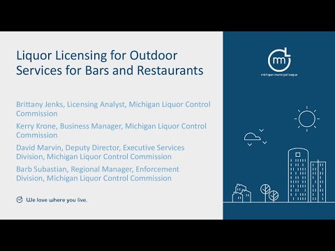 Liquor Licensing for Outdoor Services for Bars and Restaurants