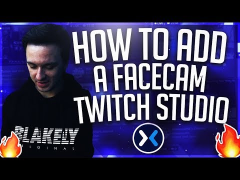 How To Add A Facecam To Your Live Stream In Twitch Studio (Full Tutorial)