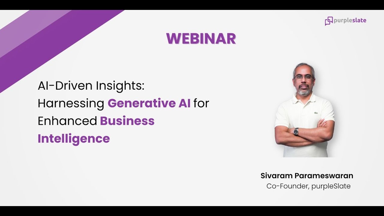 AI-Driven Insights: Harnessing Generative AI for Enhanced Business Intelligence