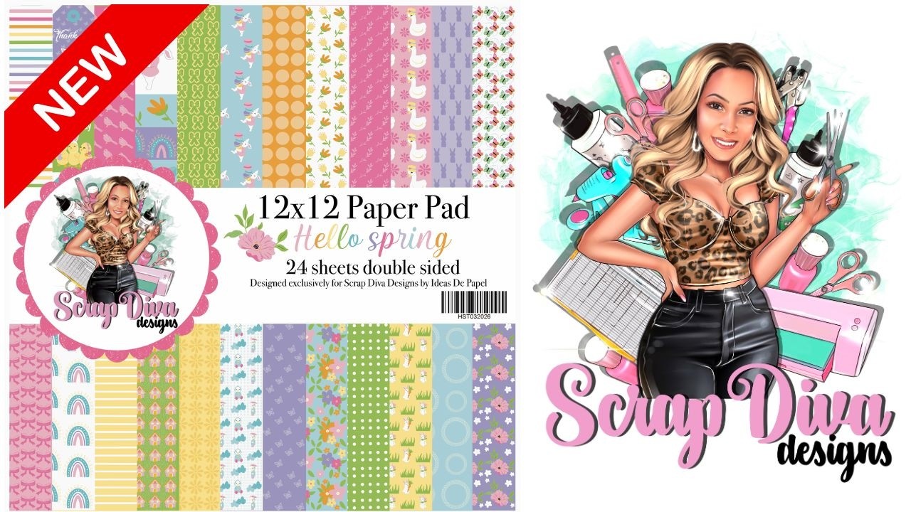 Scrap Diva Designs New Paper Collections March 2026