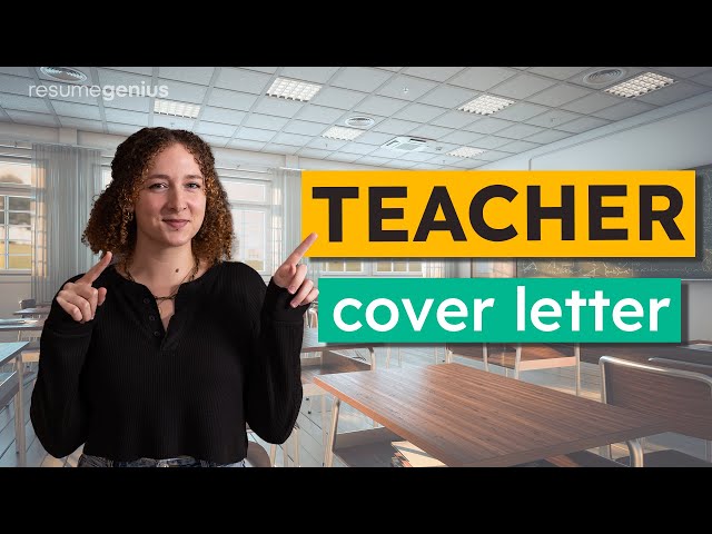Substitute Teacher Cover Letter Example & Writing Tips