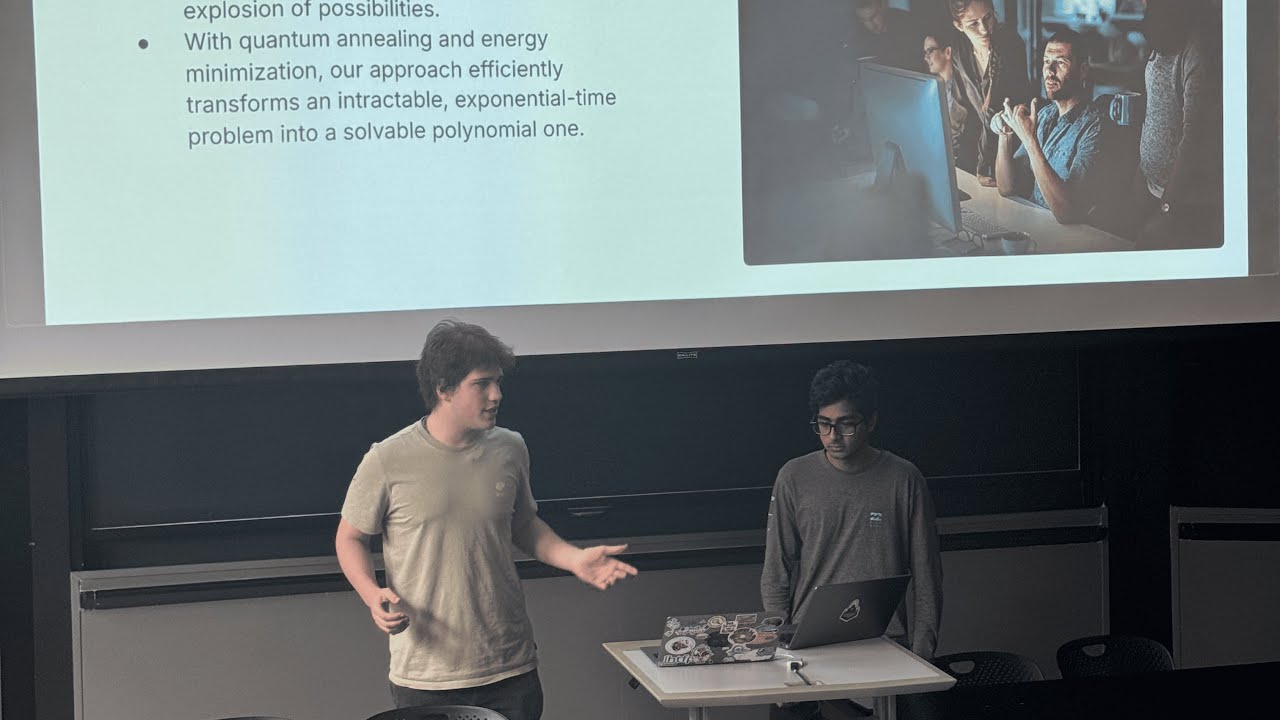 MIT iQuHACK 2025 D-WAVE In-Person Submission: Solving University Scheduling with Quantum Annealing