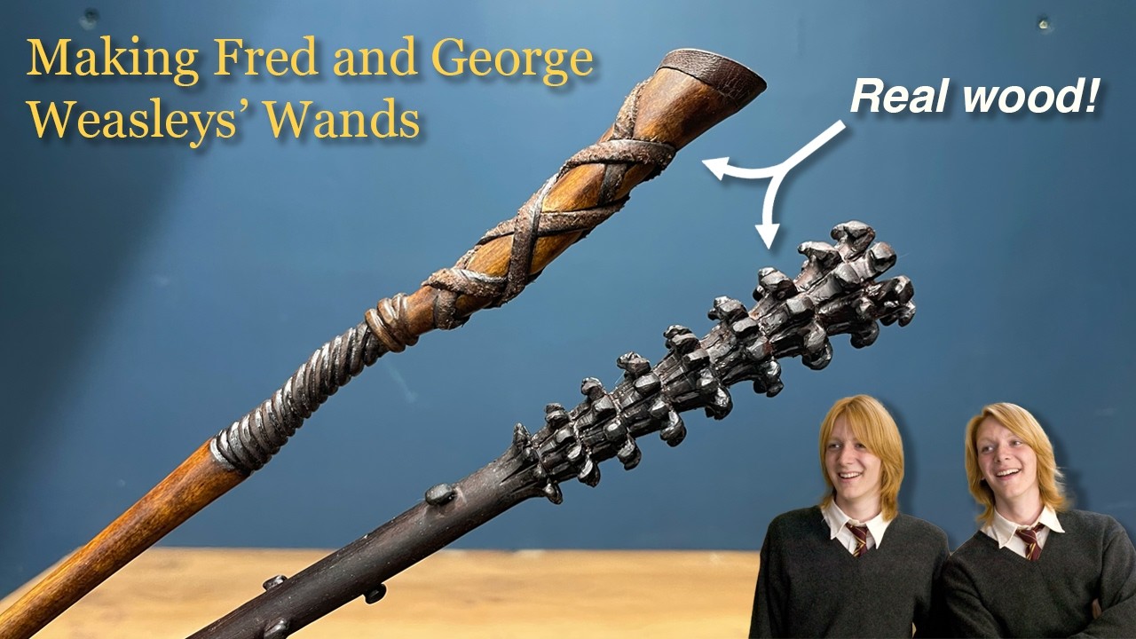 Making Fred and George Weasleys' Wands
