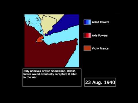 [WWII] Italian Conquest of British Somaliland (1940): Every Day