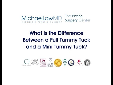 What is the Difference Between a Full Tummy Tuck and a Mini Tummy Tuck