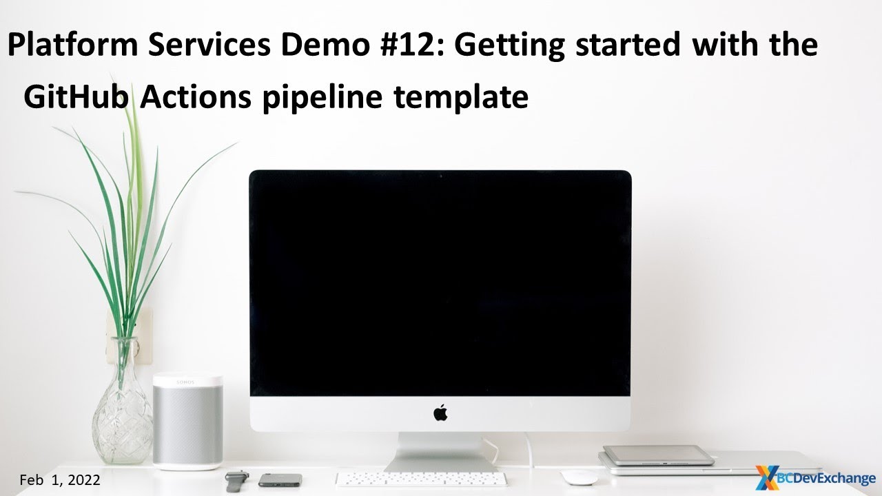 Demo #12: Getting started with the GitHub Actions pipeline template