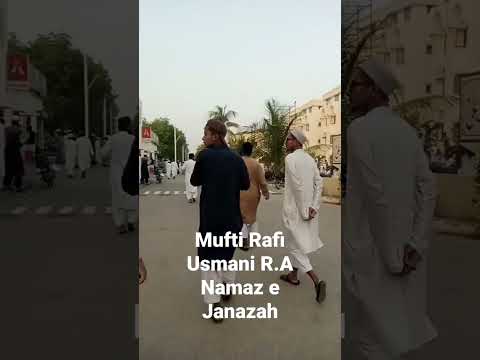 Mufti Rafi Usmani Namaz e janazah