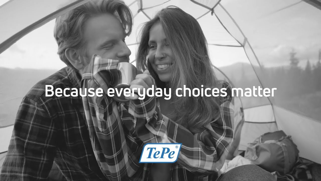 TePe Choice - wooden toothbrush with reusable handle