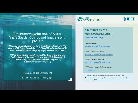 Preliminary Evaluation of Multi-Angle Spatial Compound Imaging with pMUTs