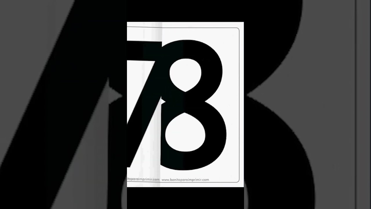 moldes de los numeros del 1 al 10   -  Manualidades