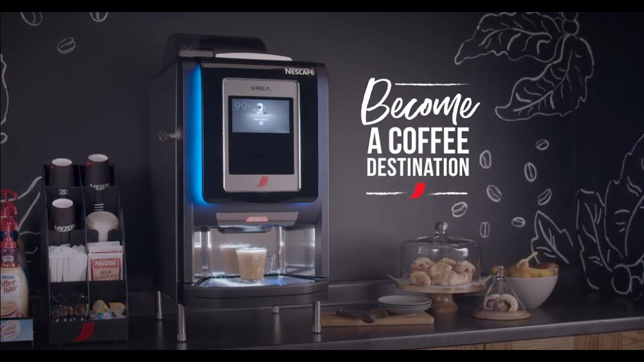 A Closer Look At The NESCAFÉ Bean-To-Cup Machine