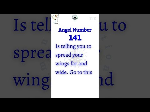 Angel Number 141 Spiritual Meaning #shorts #ytshorts