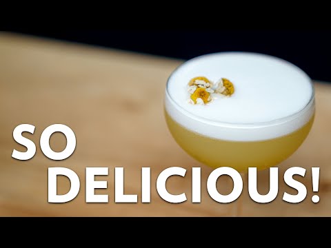 Chamomile Sour by The Educated Barfly | Cocktail Explorer