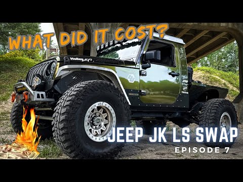 How Much Does A LS Swap Cost + sPod Bantam Install - Jeep Wrangler JK LS Swap DIY - Episode 7
