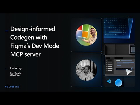 🔴 VS Code Live - Design-informed Codegen with Figma’s Dev Mode MCP server